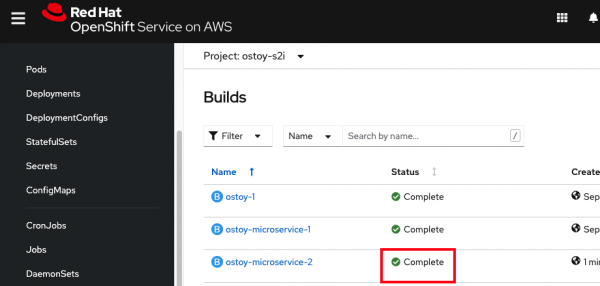 Using S2I webhooks for deployment on Red Hat OpenShift Service on AWS clusters | How to deploy ...